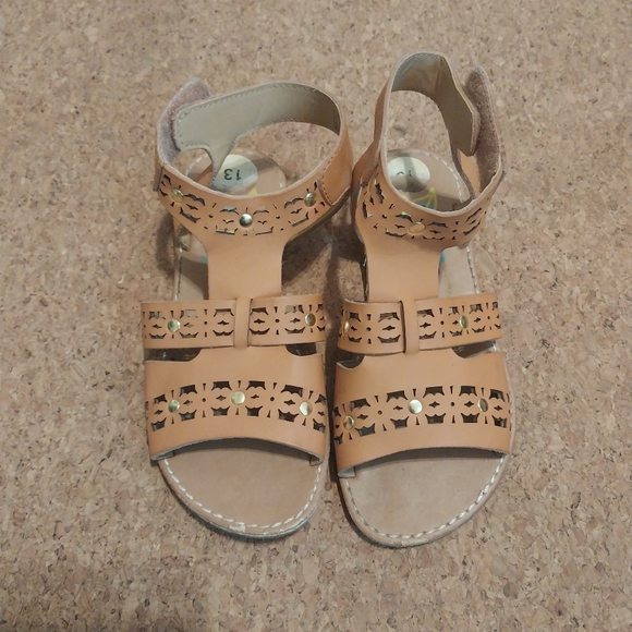 Rachel Shoes | Shoes | Rachel Shoes Girls Size 3 Gladiator Sandals Tan ...